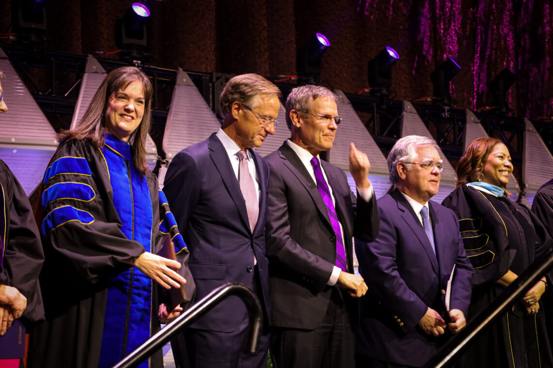 Lipscomb community, Local leaders inaugurate President McQueen - Herd Media